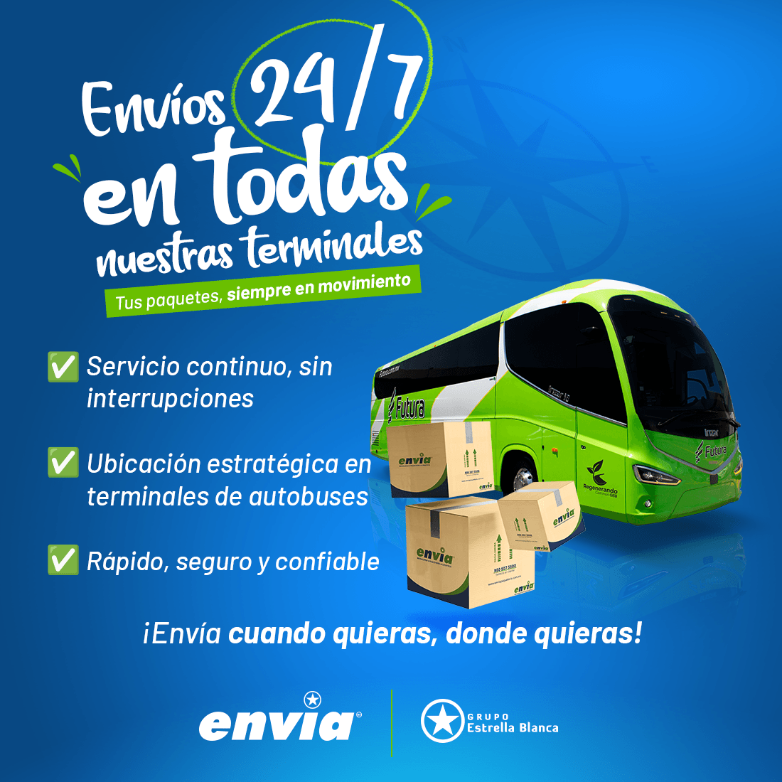 Estrella del Norte | Compra boletos de autobús en línea fácil y rápido