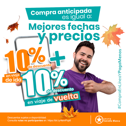 Elite, compra de boletos en línea, rutas y servicios